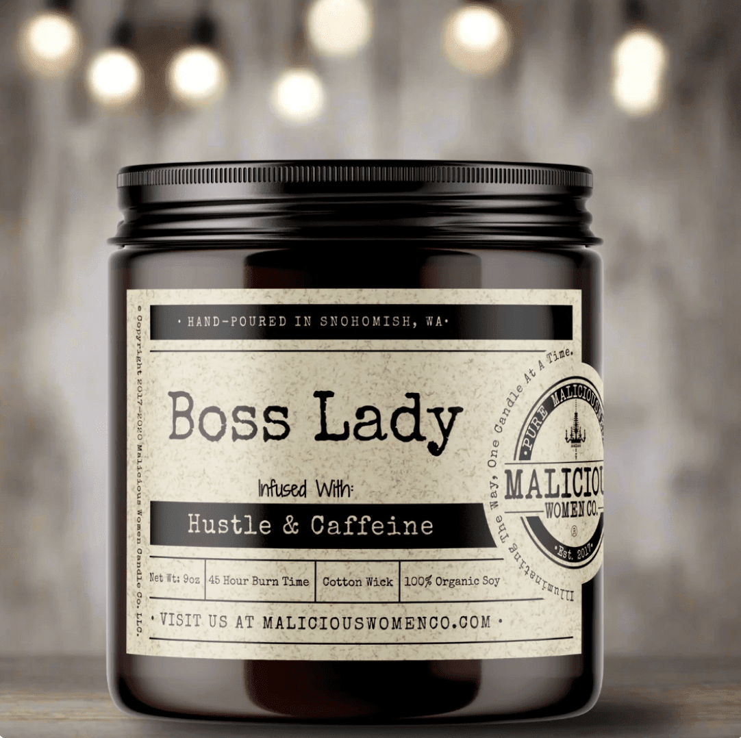 Boss Lady Candle - Empowering Home Décor for Ambitious Women – Veranda ...