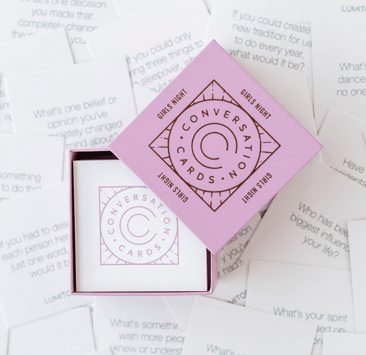 Engaging Girls Night Conversation Cards for Fun Discussions – Veranda ...